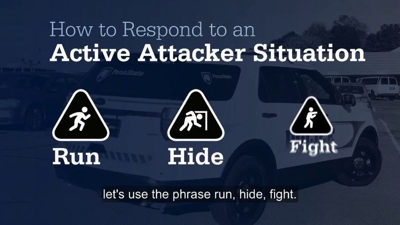 Run, Hide, Fight: Penn State adopts new protocol for active-attacker ... Run, Hide, Fight: Penn State adopts new protocol for active-attacker ...